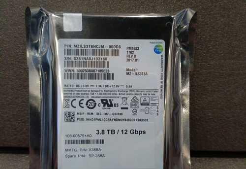 SSD Samsung PM1633 NetApp X358A 3,84 тб SAS