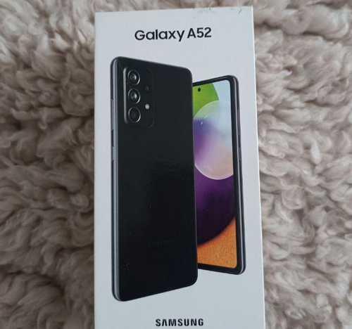 Коробка от Samsung galaxy а 52