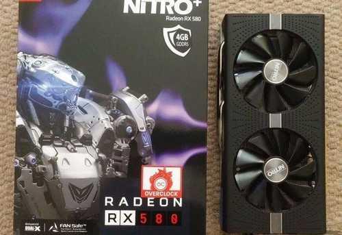 Sapphire nitro RX 580 4 GB
