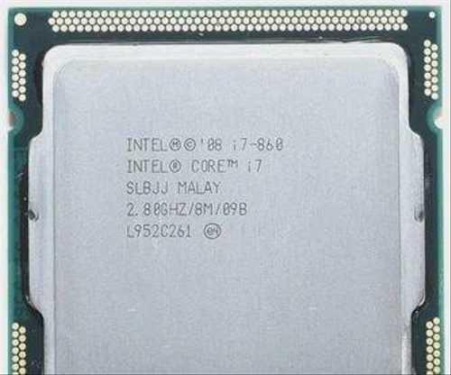 Процессор Intel Core i7-860, Сокет 1156