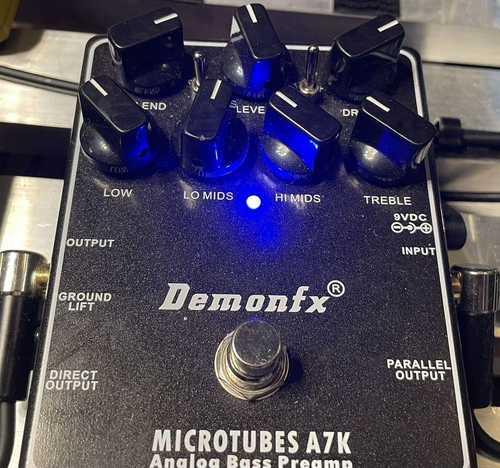 Басовый преамп Demonfx Microtubes A7K