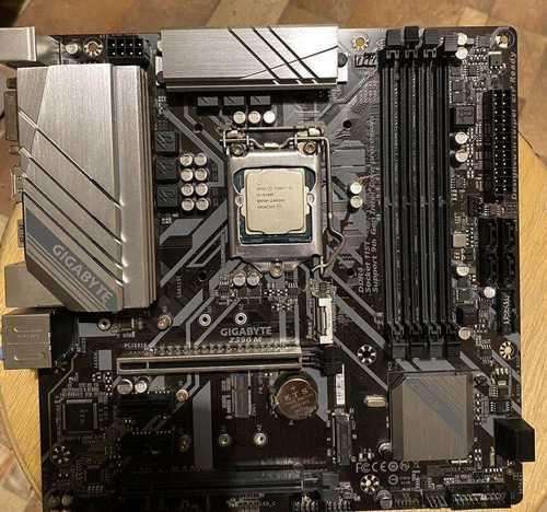 Комплект z390m i5 9400f