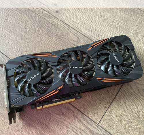 Видеокарта gtx 1070 ti 8gb gigabyte