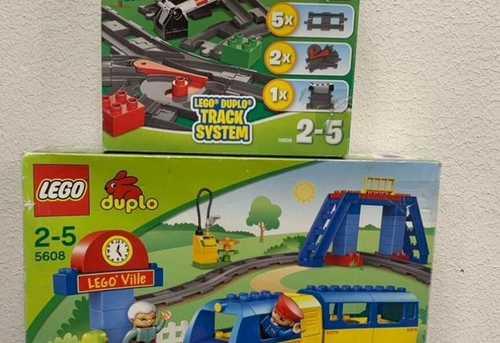 Lego duplo 5608, 10506 железная дорога