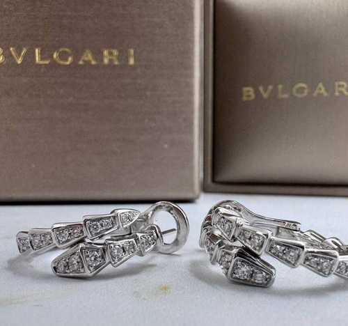 Серьги Bvlgari Serpenti Viper