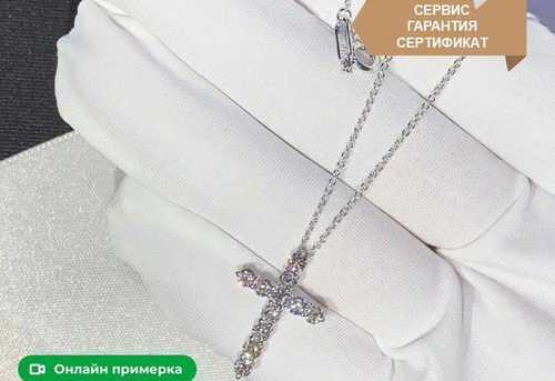 Tiffany Подвеска-крест large 1,71 ct