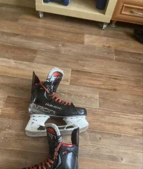 Коньки хоккейные bauer: 3х, 1s, ultrasonic. Шлем