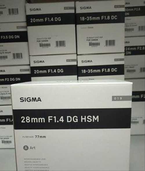 Sigma AF 28mm F/1.4 DG HSM ART Nikon