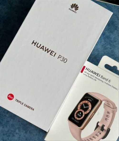 Huawei p30 128 +huawei band 6