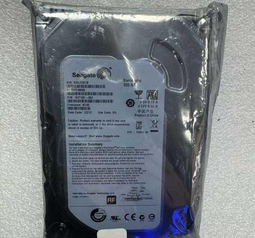 320Gb Seagate Barracuda ST320DM000 3.5" 7200rpm