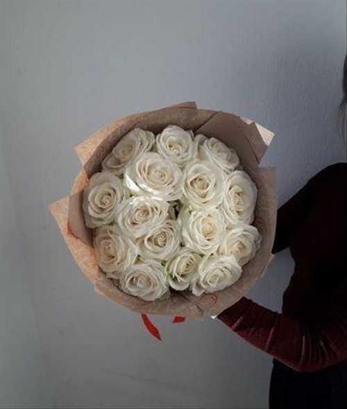 Цветы Розы Белые без посредников