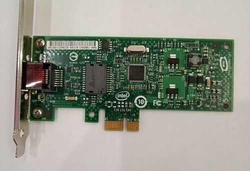 Intel 1портовая гигабитная сетевая карта PCI-E X1