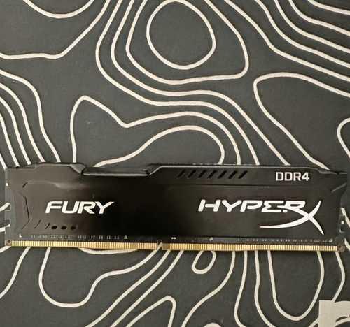 Оперативная память ddr4 hyperx fury 16gb 2133 MHZ