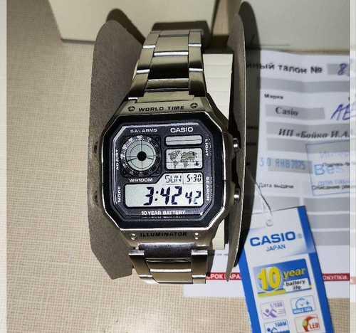 Casio Digital AE-1200WHD-1A Royale