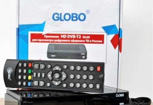 Цифровая тв приставка dvb t2 Globo GL60