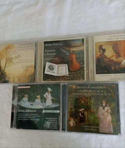 5 CD дисков с записями классической музыки