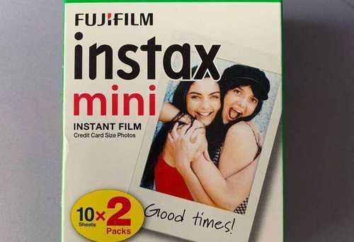 Картриджи для фото Fujifilm Colorfilm Instax Mini