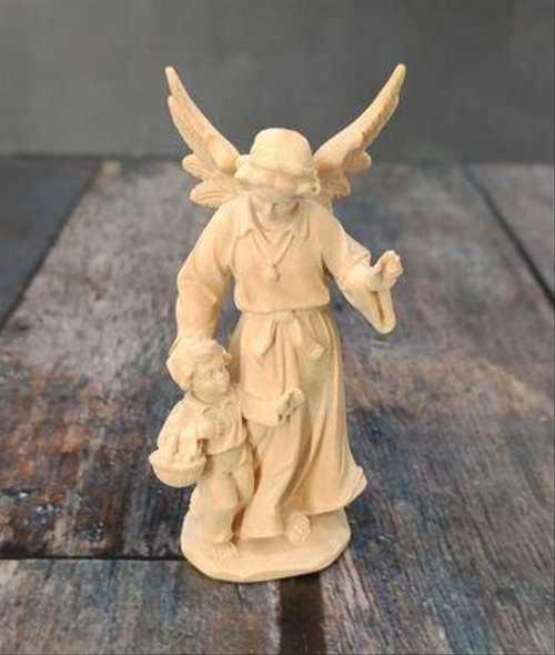Деревяннная статуэтка Ангел Хранитель. Josef Albl