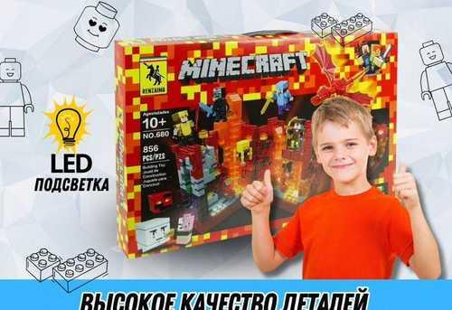 Конструктор lego minecraft Крепость дракона