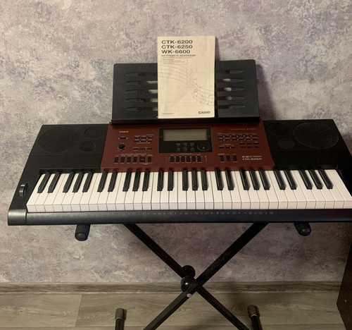 Синтезатор casio ctk 6250