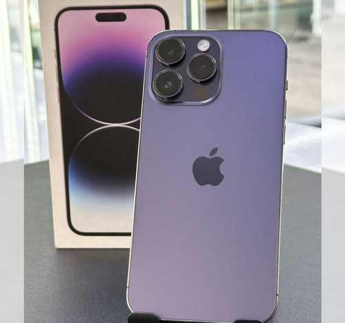 iPhone 14 pro max 256gb purple sim esim