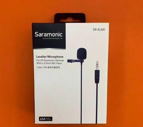 Saramonic SR-XLM1 нагрудный микрофон моно с кабеле