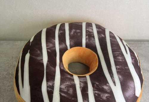 Подушка пончик декоративная