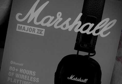 Беспроводные наушники marshall major 4