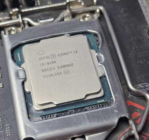 Intel core i3 9100