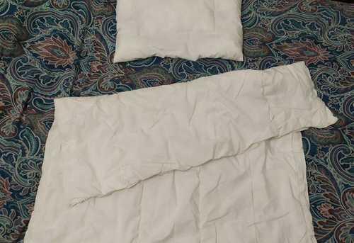 Детская подушка и одеяло IKEA