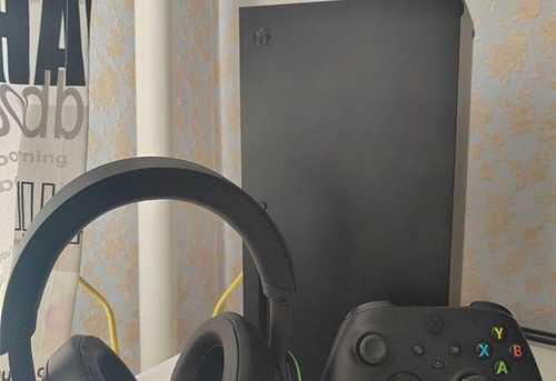 Xbox series x + Xbox wireless headset