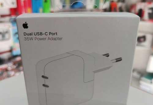 Зарядное устройство Apple dual 35w