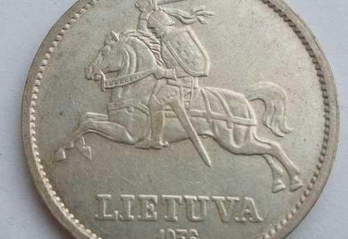 Литва 10 лит 1936г. Князь Витаутас