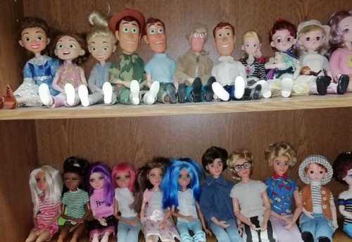 Куклы toy story, moxie teenz, barbie, ken