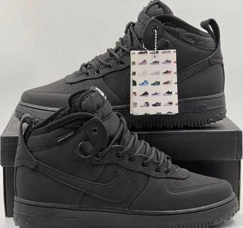 Кроссовки Nike Air Force 1 Duckboot (с мехом) (Арт.61936)