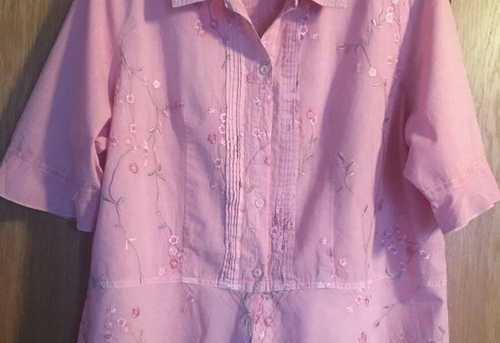Женская блузка хлопок размер XXL