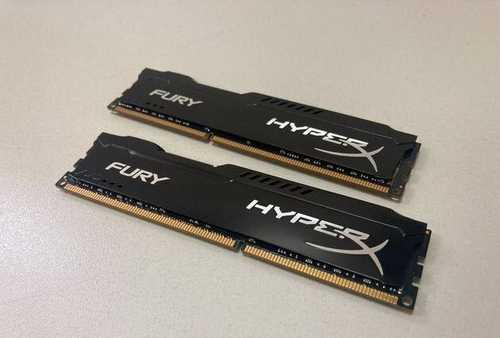 16GB DDR3 (2x 8GB) 1600MHz Kingston HyperX