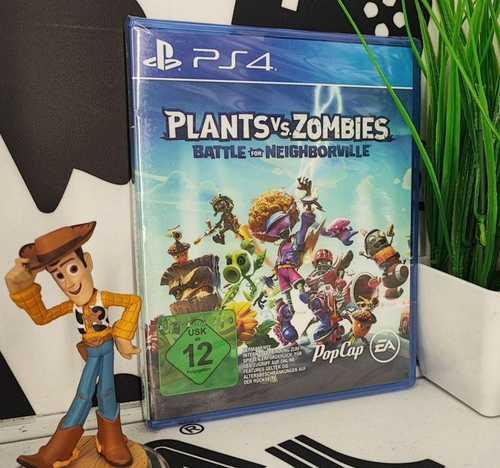 Plants vs. Zombies: Битва за Нейборвиль (PS4) NEW