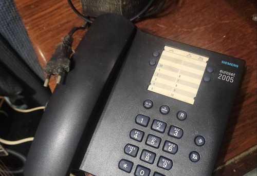 Телефон проводной стационарный