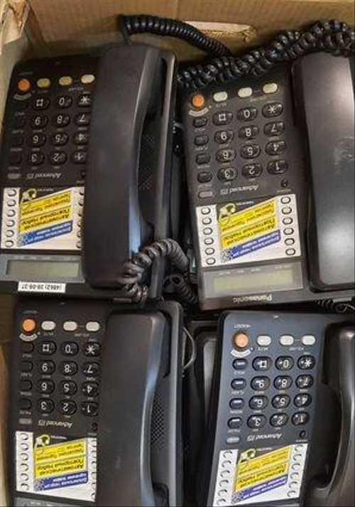 Проводные аналоговые телефоны разных брендов