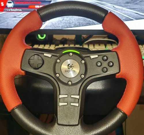 Игровой руль logitech formula force ex