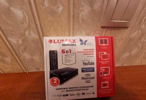 Приставка для цифрового тв lumax DVB-T2/C новая Санкт-Петербург | Аудио и видео техника ...