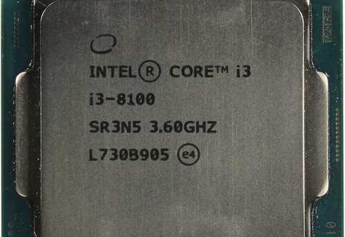 Intel Core i3-8100 3.6 GHz 4core svga 6Mb LGA1151