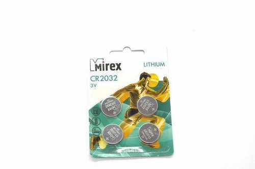 Батарейка Mirex CR2032