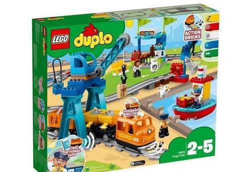 Lego duplo грузовой поезд 10875