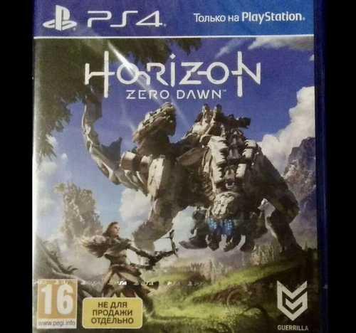 Horizon zero dawn новый запечатанный ps4 ps5