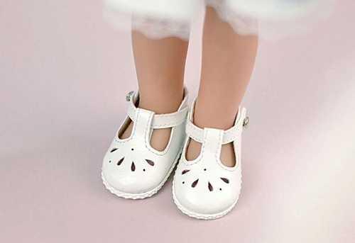 Обувь для кукол Паола Рейна сандалики белые