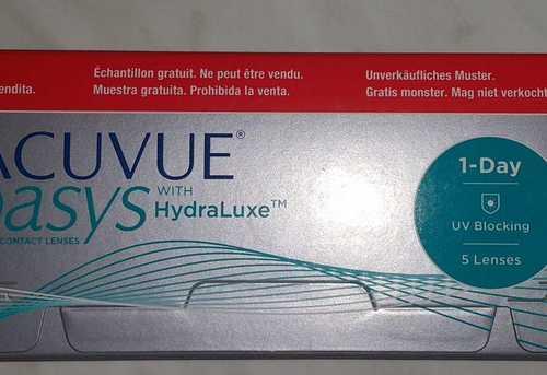 Линзы контактные acuvue oasys with HydraLuxe