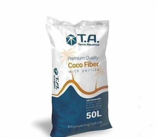 Кокосовый субстрат T.A.Coco Fiber with Perlite 50л