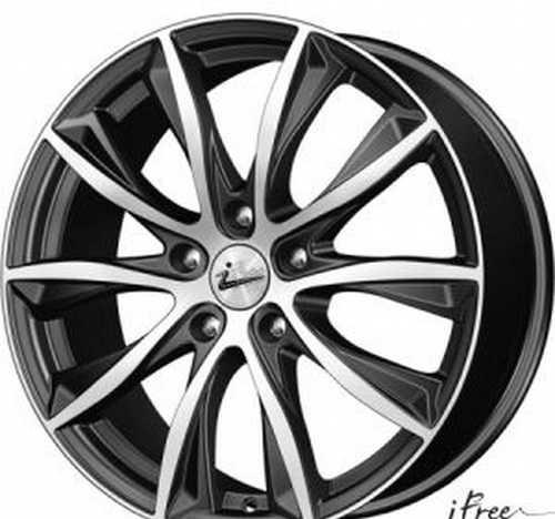 R18 5x100 7,5J ET38 D67,1 iFree Каzантип (кс684-05) Блэк Джек